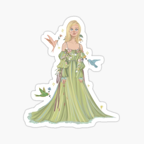 "Elle " Sticker for Sale by mollydraws | Redbubble