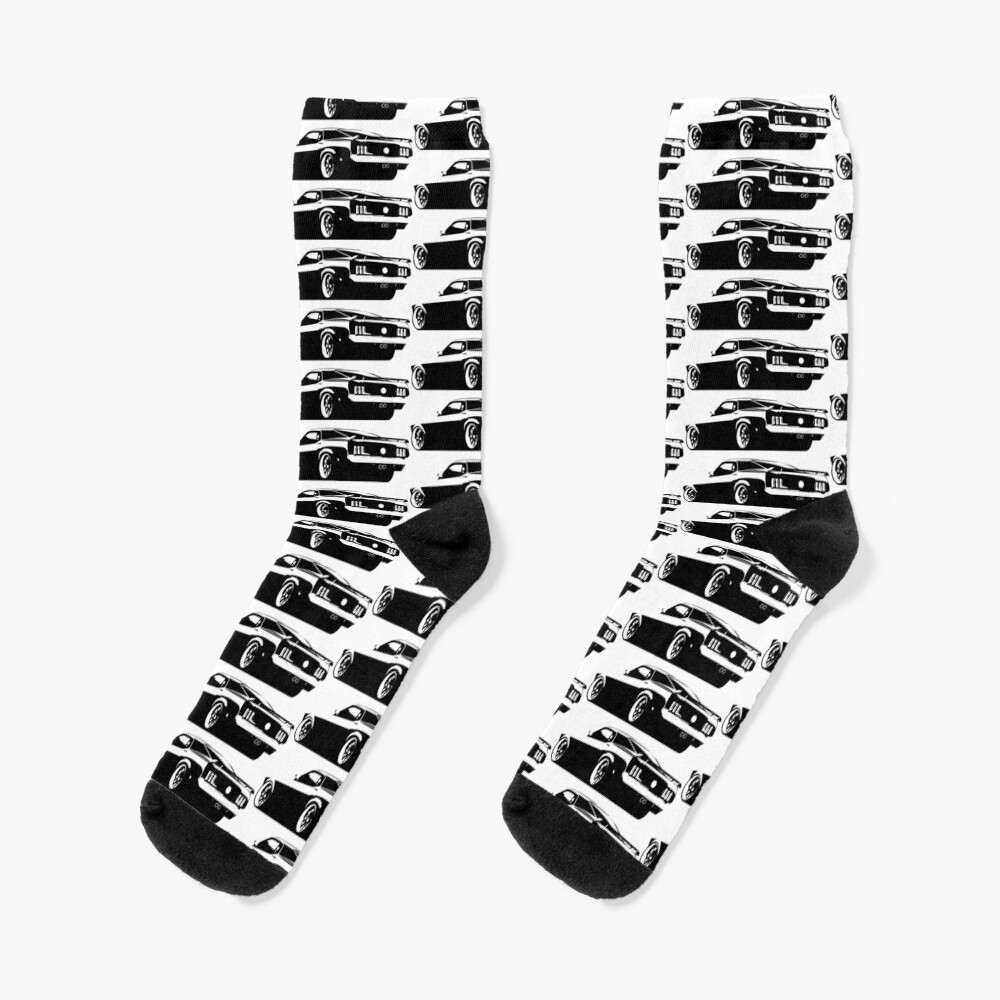 "Ford Mustang" Socks for Sale by HogarthArts | Redbubble