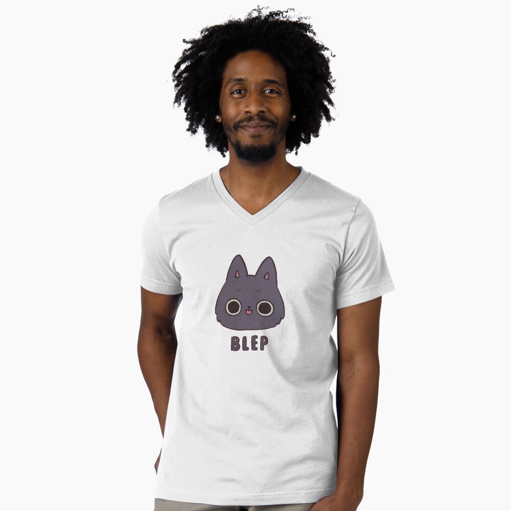 "BLEP" Sticker for Sale by Bumcchi | Redbubble