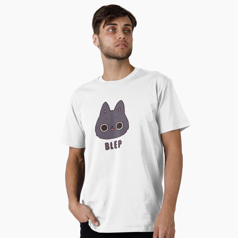 "BLEP" Sticker for Sale by Bumcchi | Redbubble