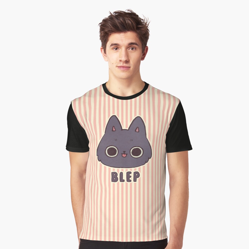 "BLEP" Sticker for Sale by Bumcchi | Redbubble
