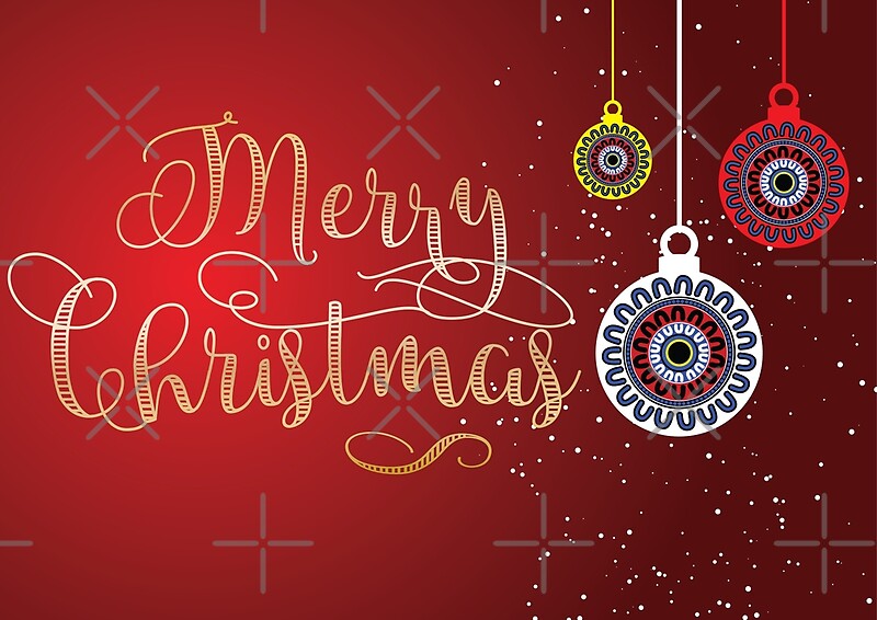 "Merry Christmas - Aboriginal Design Authentic Aboriginal Art - " by ...