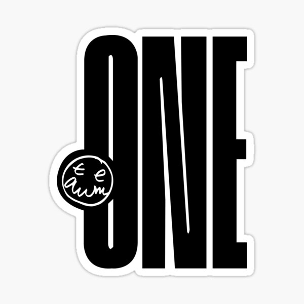 "KPOP BOY GROUP 1TEAM ONE LOGO" Sticker by LySaVN | Redbubble