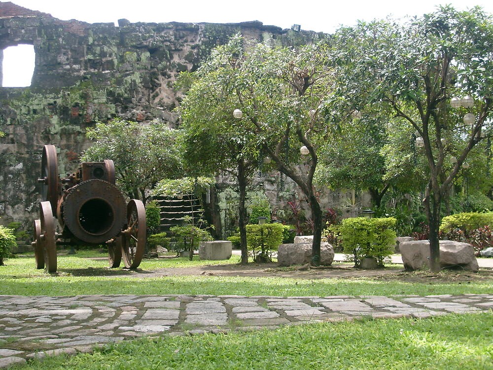 "The Fort Ruins (Baluarte) - Intramuros, Manila" by kap5527 | Redbubble