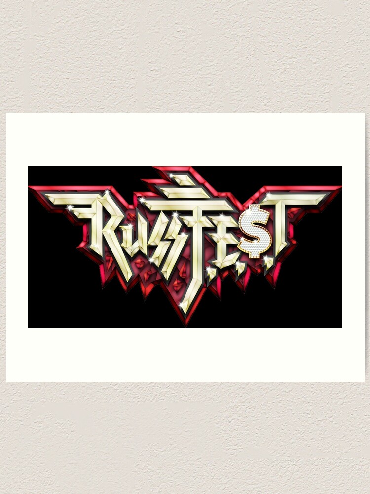 "RussFest The First Annual Russ Fest" Art Print for Sale by scohoe ...