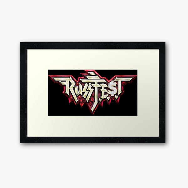 "RussFest The First Annual Russ Fest" Framed Art Print by scohoe ...