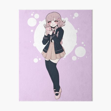 "Ultimate Gamer Chiaki" Art Board Print by Rainb0w-S0da | Redbubble