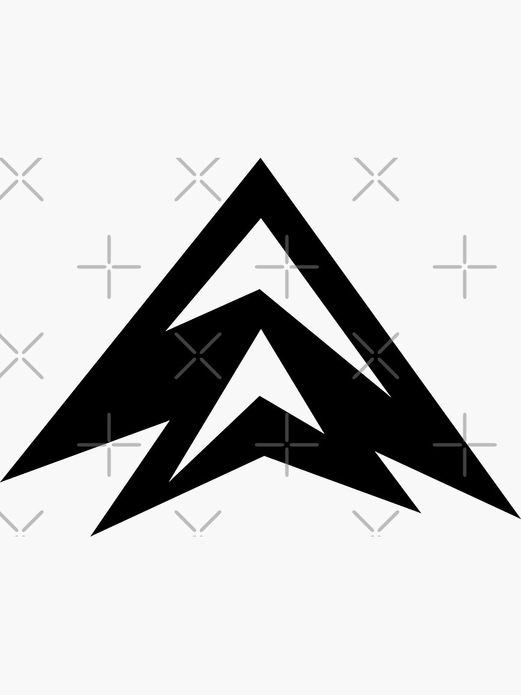 "altude symbol" Sticker by Krupix | Redbubble
