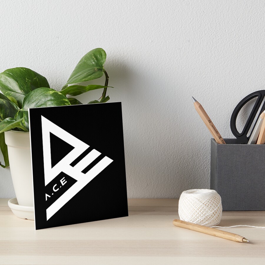 "KPOP BOY GROUP A.C.E LOGO" Art Board Print by LySaVN | Redbubble