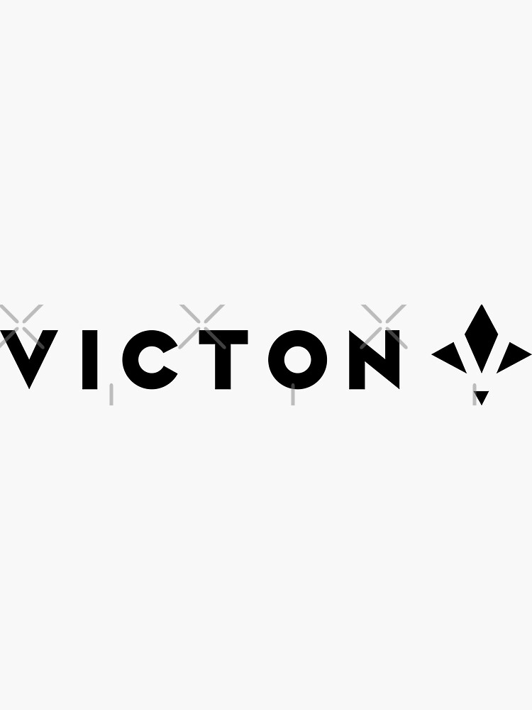 "KPOP BOY GROUP VICTION OFFICIAL LOGO" Sticker for Sale by LySaVN ...