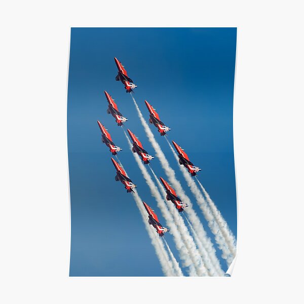 Raf Red Arrows Posters | Redbubble
