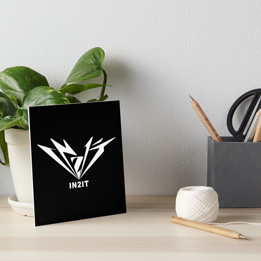 "KPOP BOY GROUP IN2IT OFFICIAL LOGO" Art Board Print by LySaVN | Redbubble