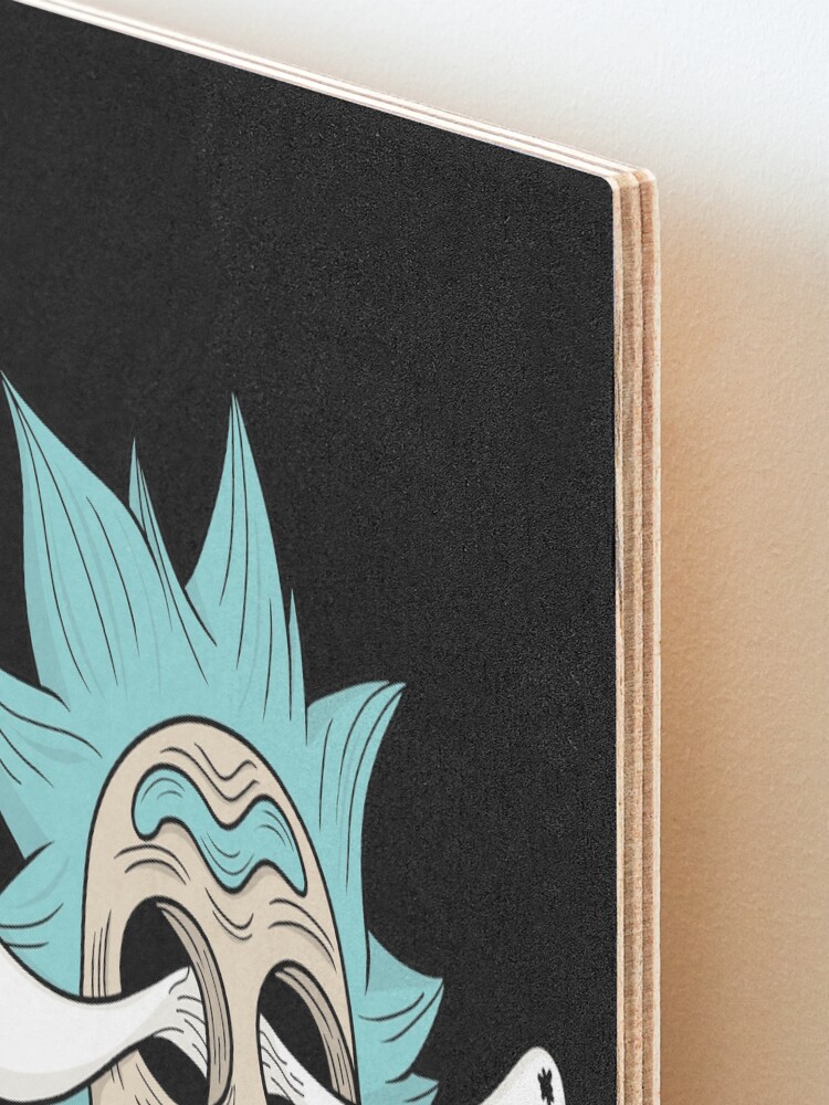 "Rick Sanchez" Mounted Print by ValentinaHramov | Redbubble