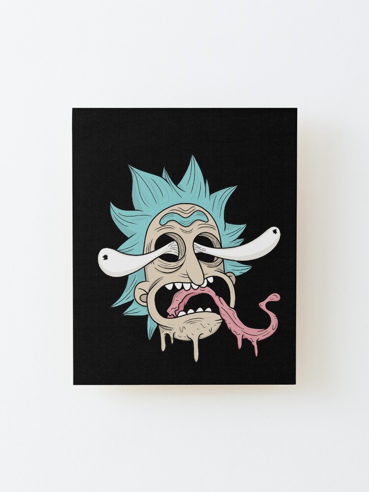 "Rick Sanchez" Mounted Print for Sale by ValentinaHramov | Redbubble