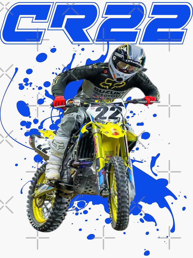"Chad Reed 22 Motocross and Supercross Champion CR22 Dirt Bike Gift ...