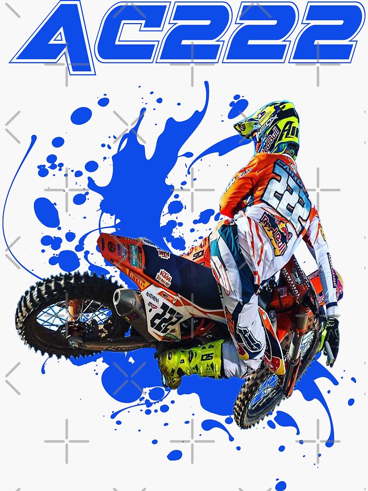 "Antonio Cairoli 222 World Champion #222 Motocross Champion Gift Design ...