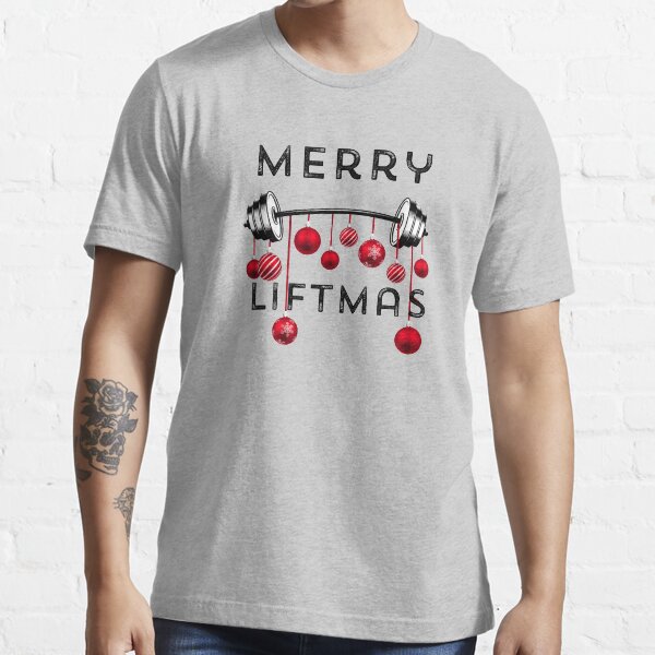 "Merry LIftmas - Christmas Gym Workout" T-shirt for Sale by madtoyman ...