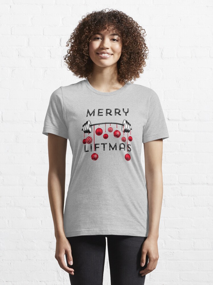 "Merry LIftmas - Christmas Gym Workout" T-shirt for Sale by madtoyman ...