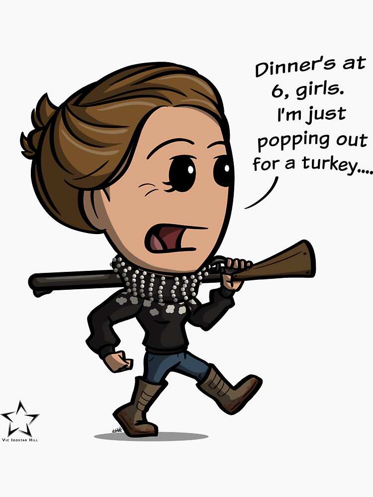 "Just Popping Out..." Sticker by Iddstar | Redbubble