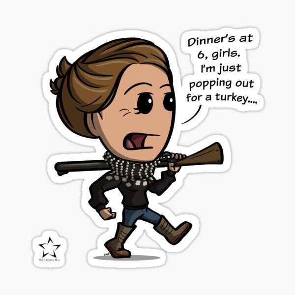 "Just Popping Out..." Sticker by Iddstar | Redbubble