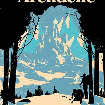 "Arendelle" Sticker for Sale by HeyMoonly | Redbubble