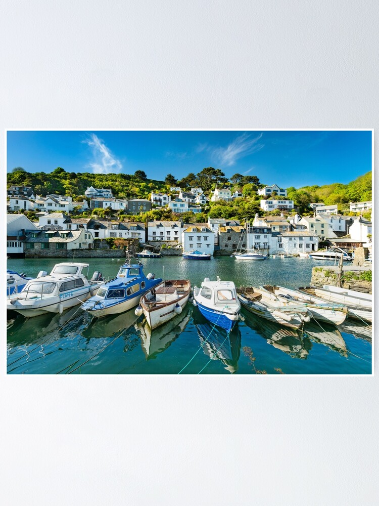 "Polperro, Cornwall, UK" Poster for Sale by BananaPancake | Redbubble