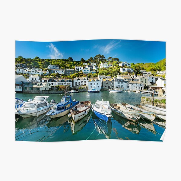 "Polperro, Cornwall, UK" Poster for Sale by BananaPancake | Redbubble