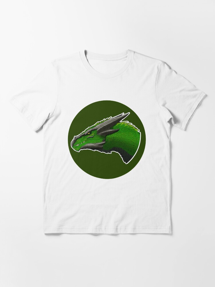 "Green dragon" T-shirt for Sale by EmissionDesigns | Redbubble | dragon ...