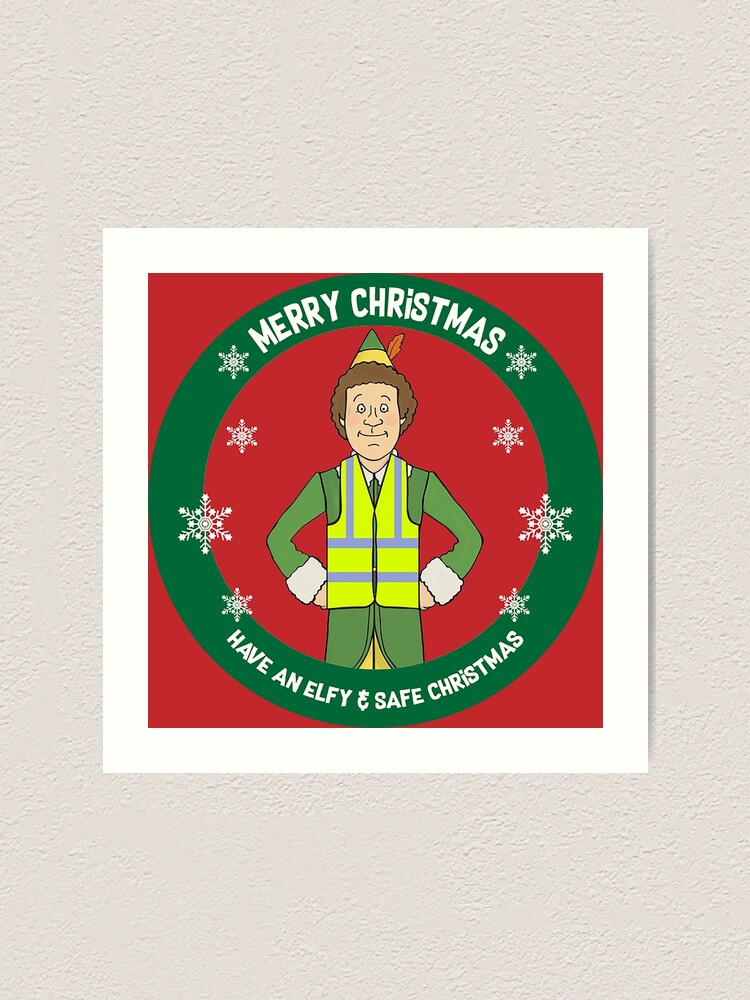 "Elf & Safety - Have An Elf And Safe Christmas - Funny Health & Safety ...