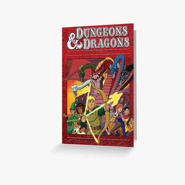Dungeons And Dragons Greeting Cards | Redbubble