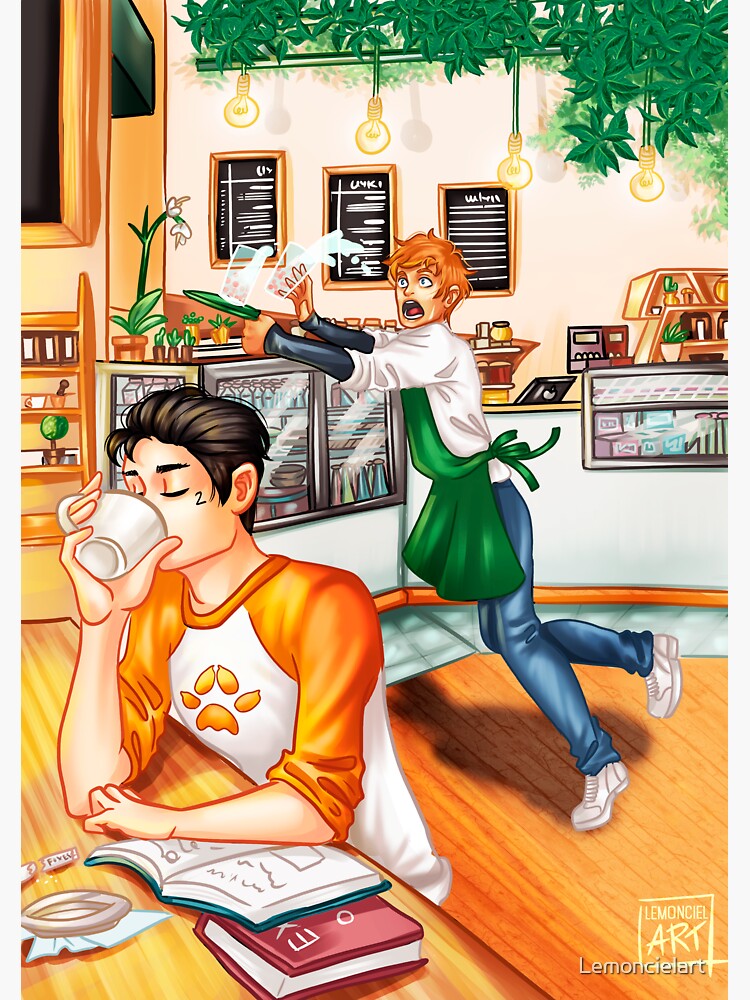 "Kevin & Neil from AFTG" Sticker for Sale by Lemoncielart | Redbubble