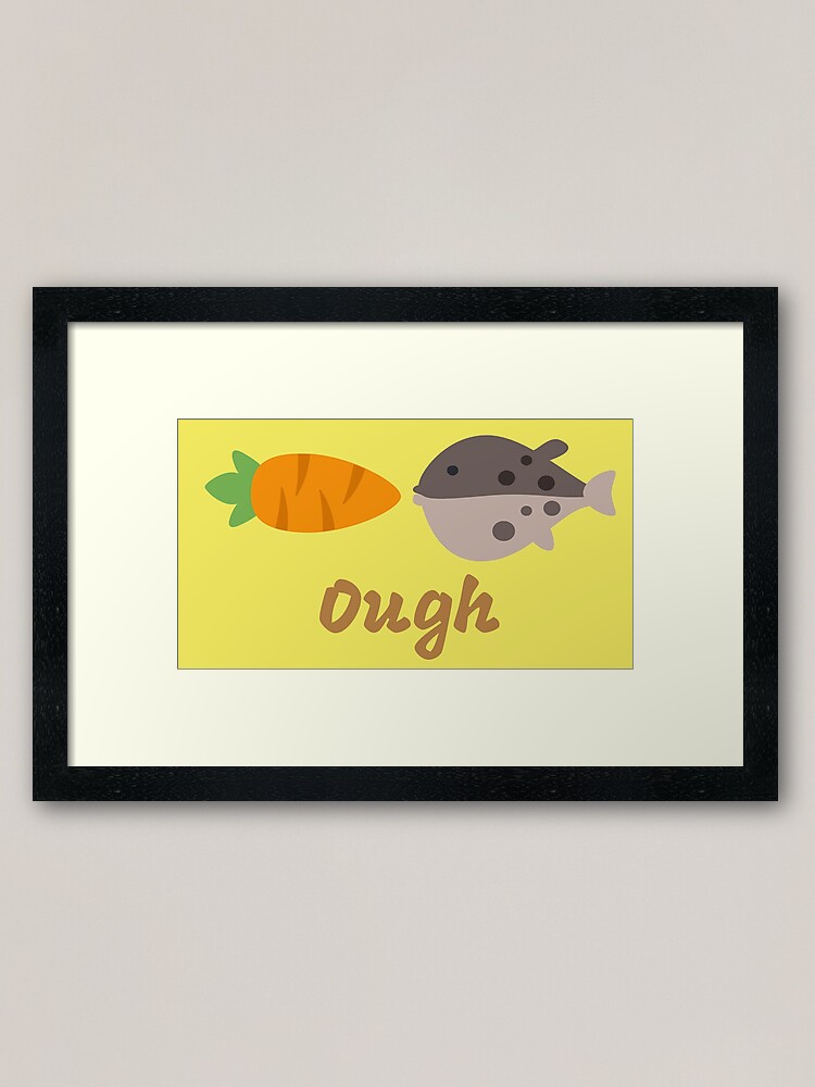 "Bruh Fish" Framed Art Print for Sale by SNG12 | Redbubble