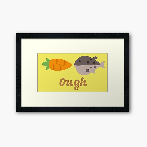 "Bruh Fish" Framed Art Print for Sale by SNG12 | Redbubble