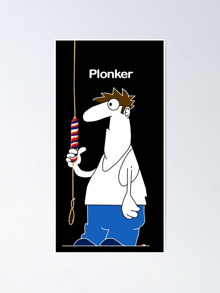 "Bell Ringing Plonker (Dark background)" Poster by Grandsire | Redbubble
