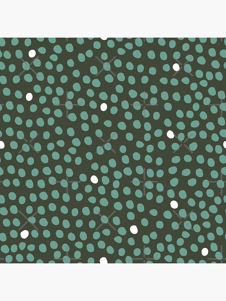 "Dak Dat - Hand drawn abstract bold dot surface free pattern decorative ...