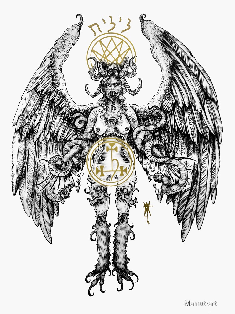 "Lilith" Sticker by Mamut-art | Redbubble