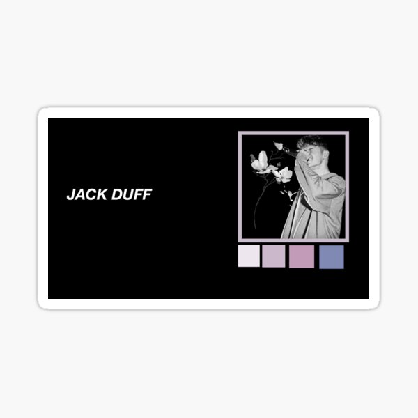 "Jack Duff - Muted Palette" Sticker by artbylilymae | Redbubble