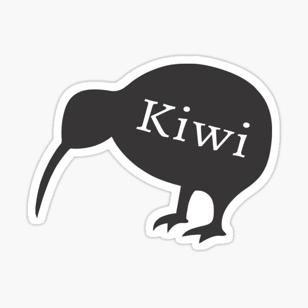 "Kiwi Bird" Sticker for Sale by Kiwidom | Redbubble