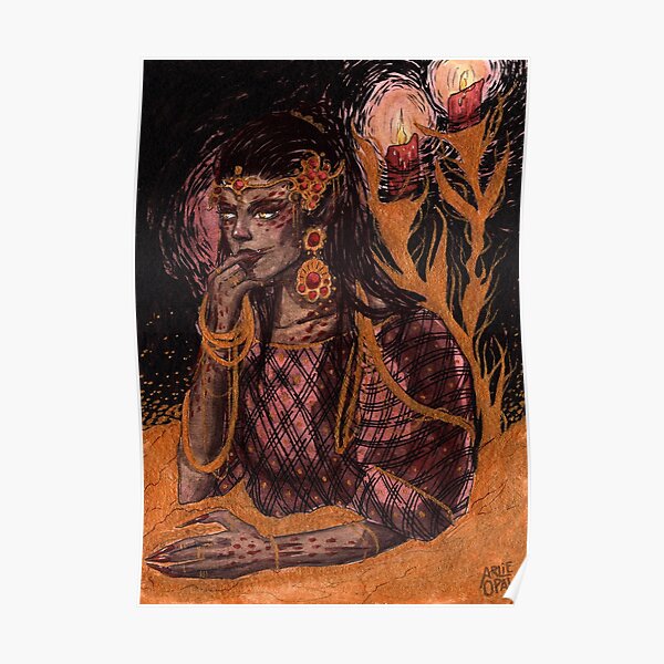 "Treasure Inktober 2019" Poster by arlieopal | Redbubble