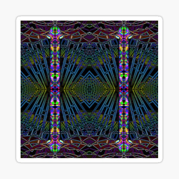 "PSy Retro Fallic Artwork" Sticker for Sale by YanniVersace | Redbubble