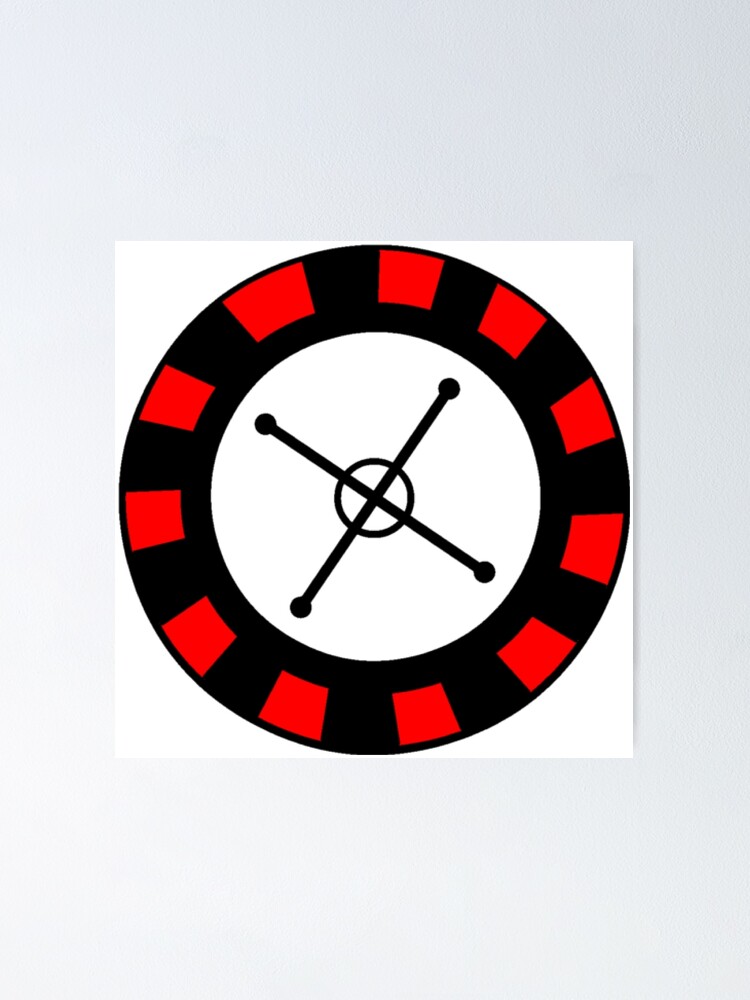 "Roulette Wheel" Poster for Sale by sweetsixty | Redbubble
