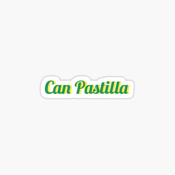 "Can Pastilla" Sticker by phys | Redbubble