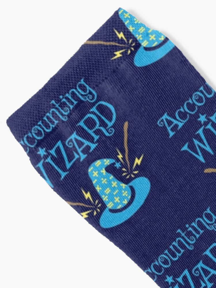 "Accounting Wizard CPA Accountant" Socks for Sale by jaygo | Redbubble