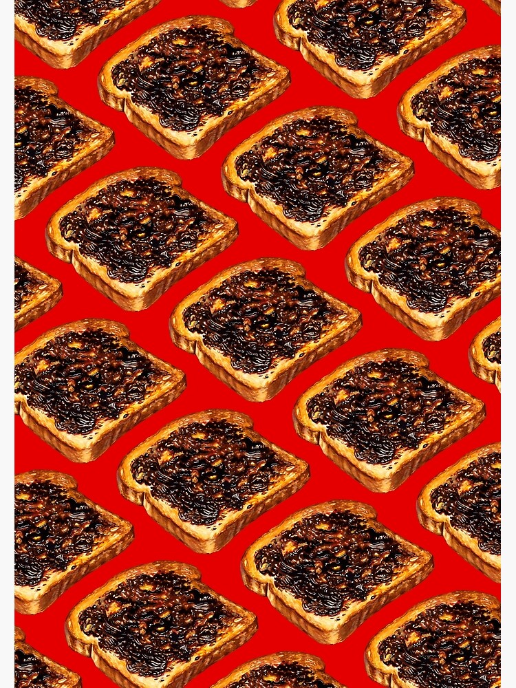 "Vegemite Toast Pattern" Art Print by KellyGilleran | Redbubble