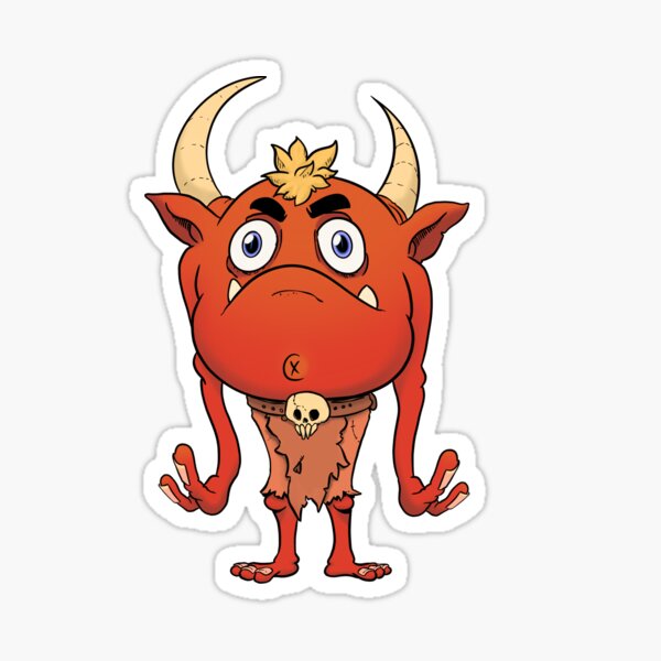 "Goblin Time" Sticker for Sale by GoblinCommander | Redbubble