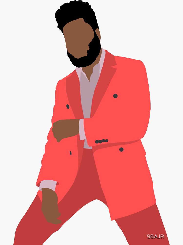 "Khalid" Sticker for Sale by 98AJR | Redbubble