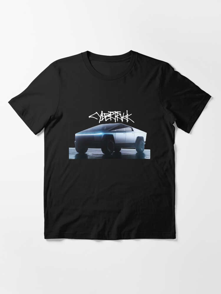 "Tesla Cybertruck" Essential T-Shirt for Sale by friedmilktea | Redbubble