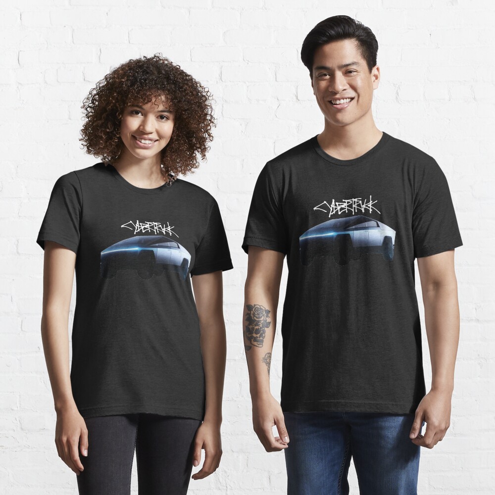 "Cybertruck" T-shirt for Sale by friedmilktea | Redbubble | tesla t ...