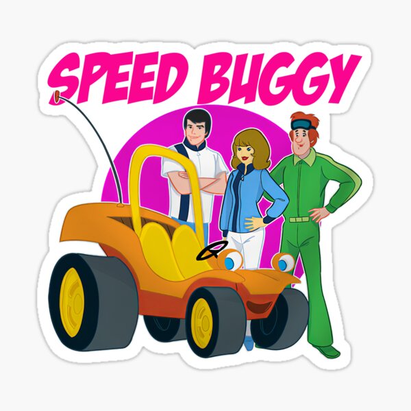 Speed Buggy Stickers | Redbubble