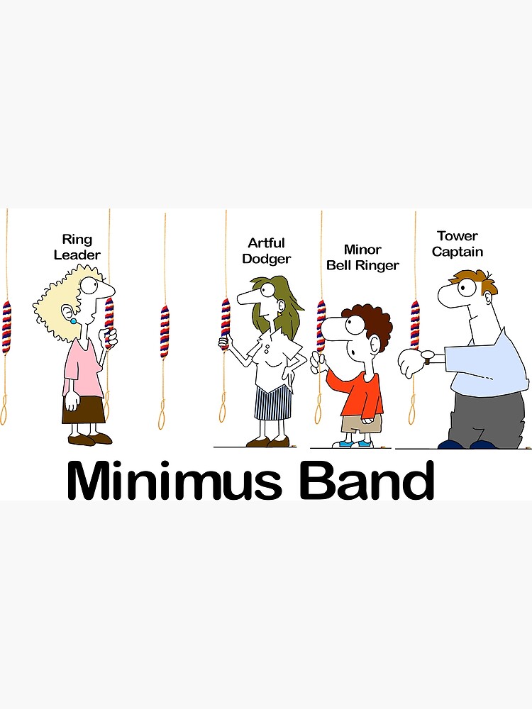 "Bell Ringing Minumus Band" Greeting Card for Sale by Grandsire | Redbubble